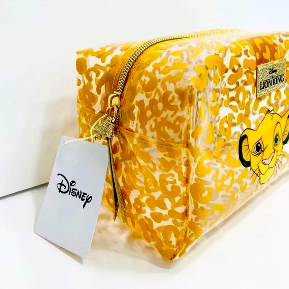 Disney | Bags | Disney The Lion King Simba Makeup Cosmetic Bag New ...